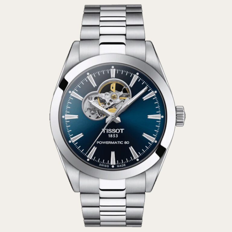 TISSOT Gentleman Powermatic 80 Open Heart Men Watch T127.407.11.041.01